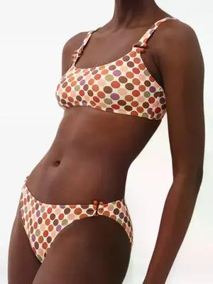 ERES Polka-dot Bikini Briefs - Multicolour