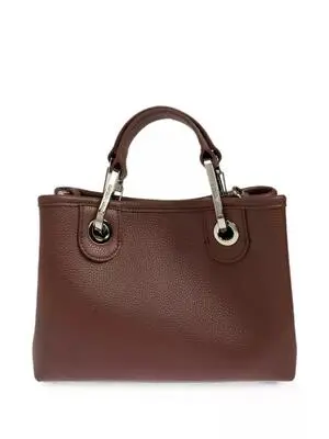 Emporio Armani Logo-printed Tote Bag - Brown