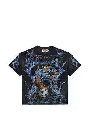 VALE FOREVER Graphic-print T-shirt - Black