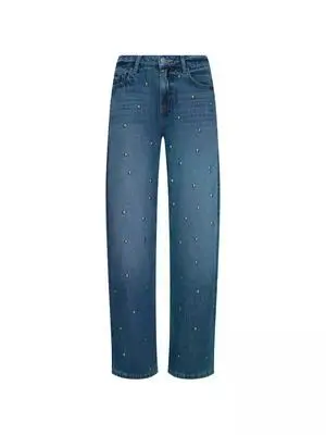 L'Agence Bex Stud-embellished Jeans