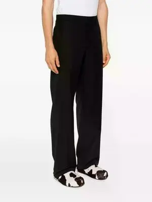 Moschino Pressed-crease Trousers