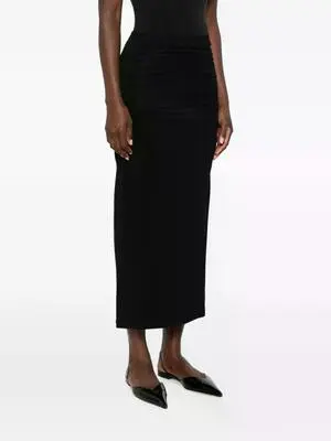 TOTEME Draped Midi Skirt