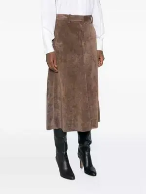 Brunello Cucinelli Textured Skirts