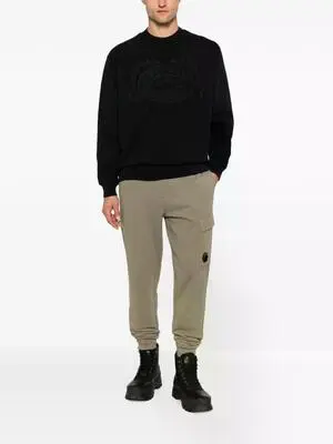 C.P. COMPANY Logo Embroidered Crewneck Sweatshirt