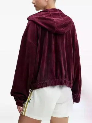 Adidas Corduroy Zip-up Hoodie