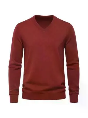 Malo Lightweight V-neck Sweater