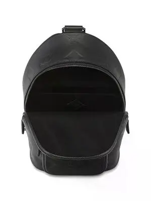 Mcm Embossed Monogram Messenger Bag