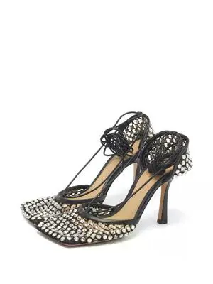 Bottega Veneta Stretch Crystal-embellished Pumps