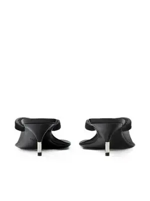 Versace Medusa-plaque Kitten-heel Mules