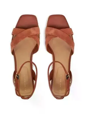 Tommy Hilfiger Cross-strap Espadrille Wedges