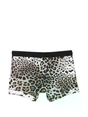 TOM FORD Leopard-print Boxers - Neutrals