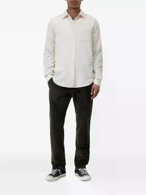 Closed Patch-pocket Cotton Shirt