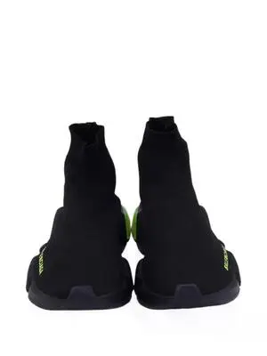 Balenciaga Speed Clear-sole Sneakers - Black