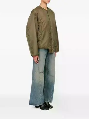 MAISON MARGIELA Zip-up Bomber Jacket With Contrast Lining