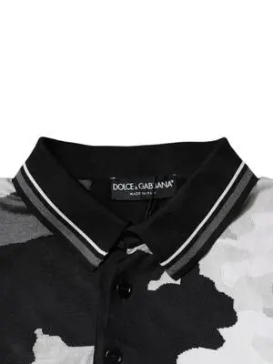 Dolce & Gabbana Camouflage-print Polo Shirt