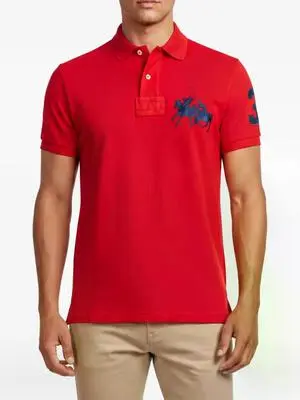 Polo Ralph Lauren Logo-embroidered Polo Shirt - Red