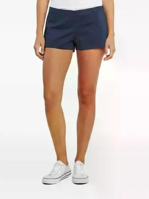 Ermanno Scervino Navy Low-waist Mini Shorts - Blue