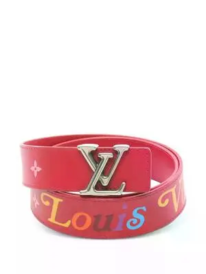 LOUIS VUITTON New Wave Belt - Red