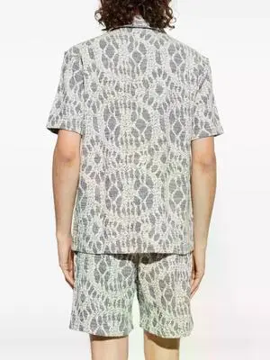 SAMSOE SAMSOE Sakvist Snake-print Shirt