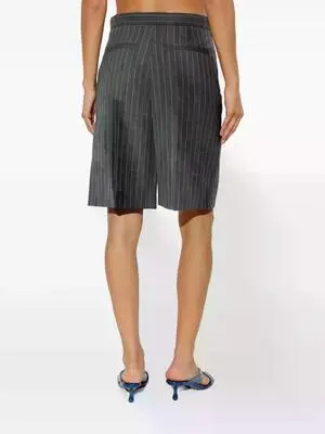 Valentino Garavani Wool Pinstripe Shorts