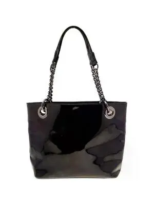 Dkny Chain-handle Tote Bag - Black