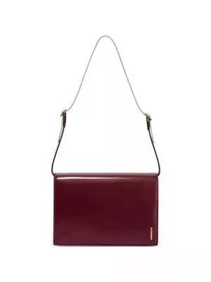 JIL SANDER File Shoulder Bag - Red