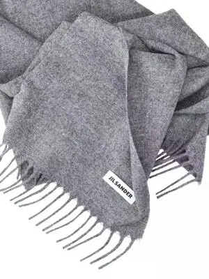 JIL SANDER Fringed-edge Scarf