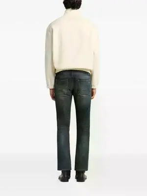 COURREGES Quarter-zip Fleece Sweater