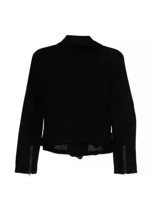 Y’s Bead-embellished Belted Jacket