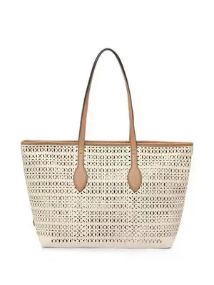 GIANNI CHIARINI Mashup Laser-cut Tote Bag - Neutrals