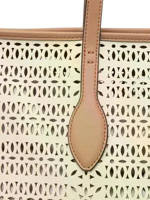 GIANNI CHIARINI Mashup Laser-cut Tote Bag - Neutrals