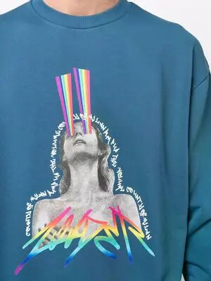 COUNTY OF MILAN Graphic Print Sweatshirt