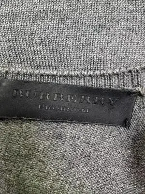 Burberry Knit Mini Dress With Shoulder Detail