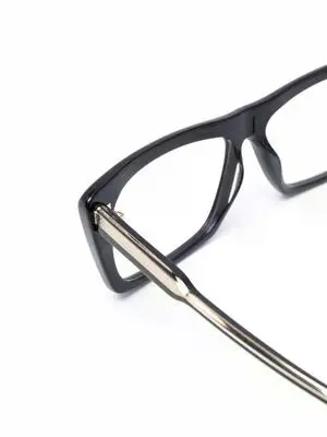 Victoria Beckham Angular Rectangular Frame Glasses