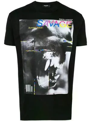 Dsquared2 Savage T-shirt - Black