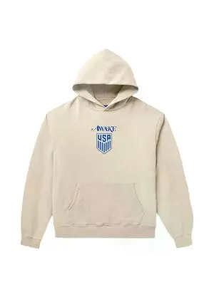 AWAKE NY X Usmnt World Cup '22 Logo Hoodie - Neutrals