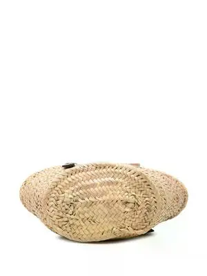 Loewe Raffia Anagram Basket Tote Bag