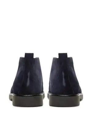 POCHE PARIS Lace-up Suede Loafers