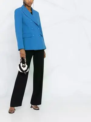 Alberta Ferretti Peak Lapel Double Breasted Blazer
