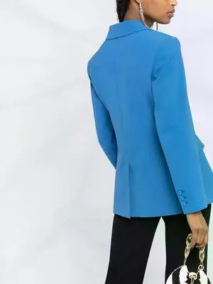 Alberta Ferretti Peak Lapel Double Breasted Blazer