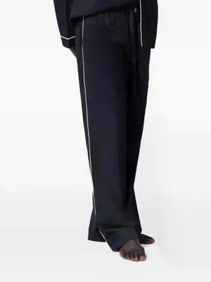 TEKLA Piped-trim Pajama Pants