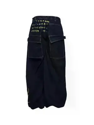 Just Cavalli Printed Relaxed-fit Jeans