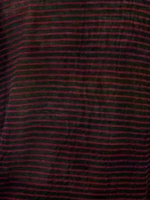 ANN DEMEULEMEESTER Striped Wool Long-sleeve Top