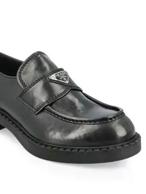 Prada Chocolate Loafers