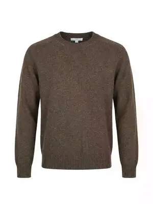 Malo Crew-neck Sweater - Brown