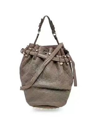 Alexander Wang Diego Calf Leather Bucket Bag - Brown