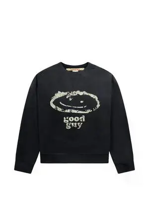 SECND SLF Graphic Print Sweatshirt