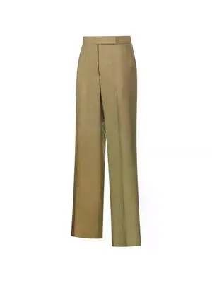 Max Mara Pressed-crease Wide-leg Trousers