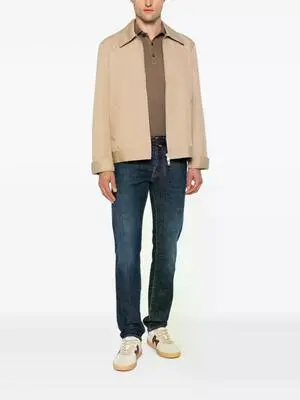 Jacob Cohen Straight-leg Jeans With Logo Patch