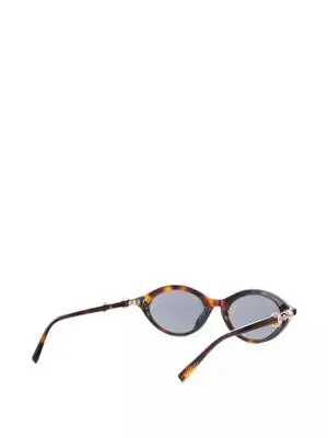 Gucci Horsebit Tortoiseshell-effect Sunglasses
